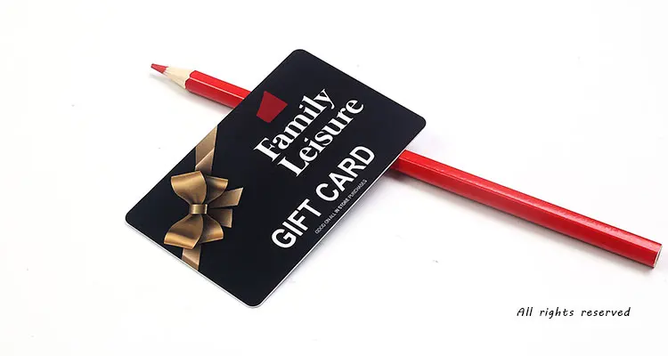 Custom Plastic Gift Cards With Logos And Barcodes Or Qr Codes Or ...