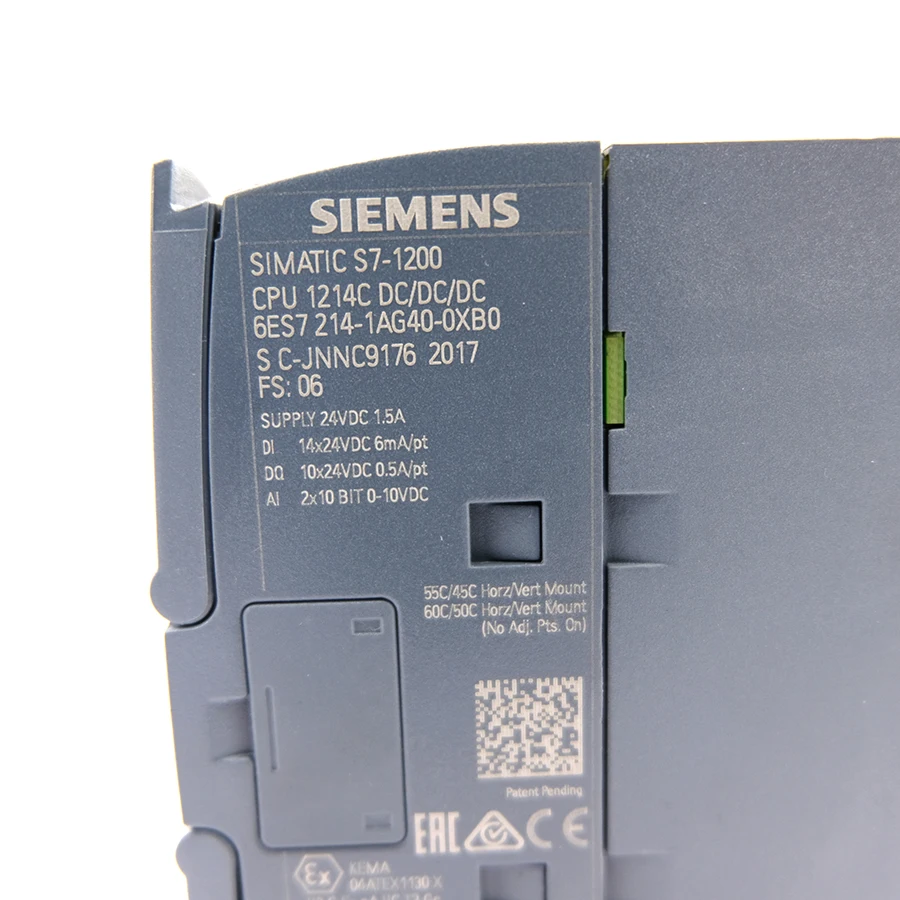 Siemens Plc Pac And Dedicated Controllers 6es7 214-1ag31-0xb0 Original ...
