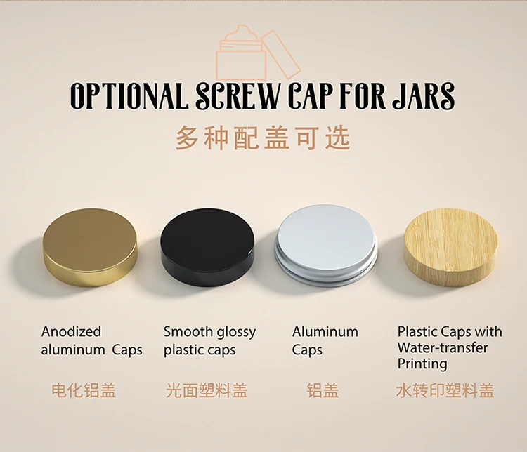 Plastic Jar 200ml with Lid 200g Plastic Jars with Screw Top Lids ...