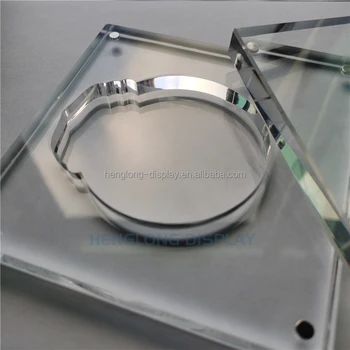 Adjustable Challenge Coins Plastic Display Case Holders Square Acrylic ...