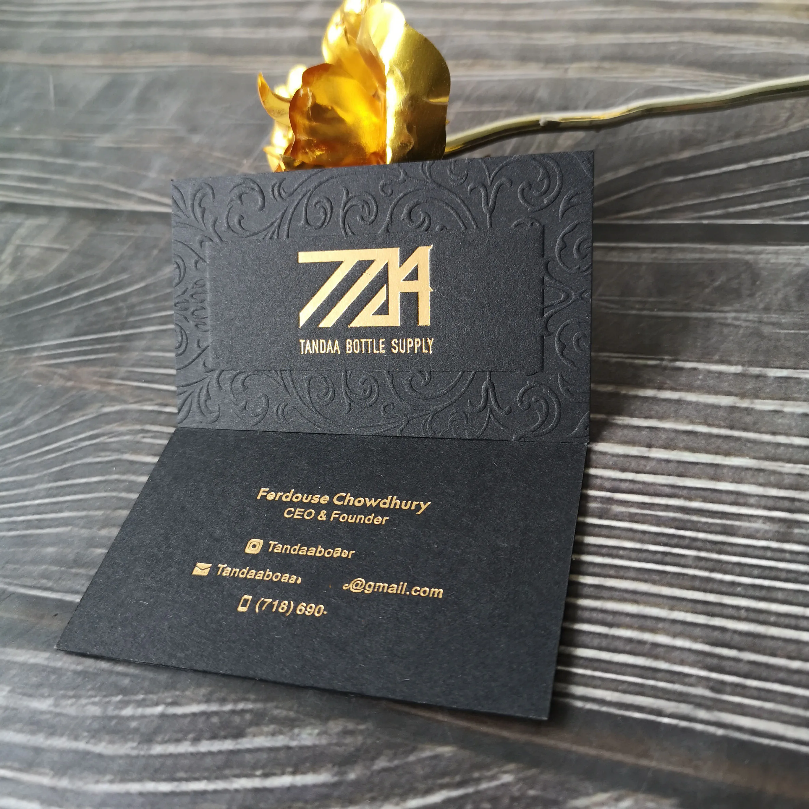 Letterpress/embossing Color Edge Paper Business Card Printing