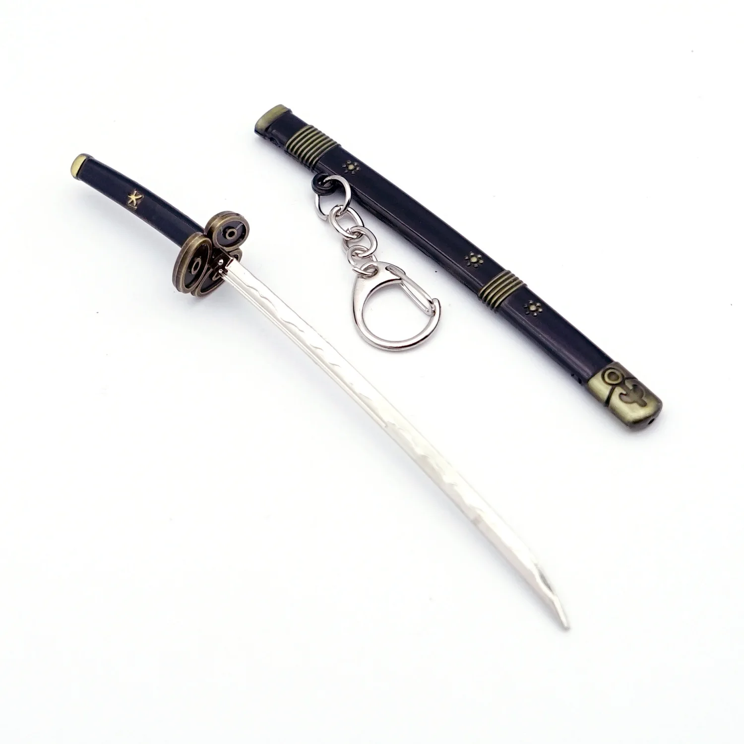 Cosplay Weapon Model Luffy Zoro Katana One Pieces Sword Anime Metal ...