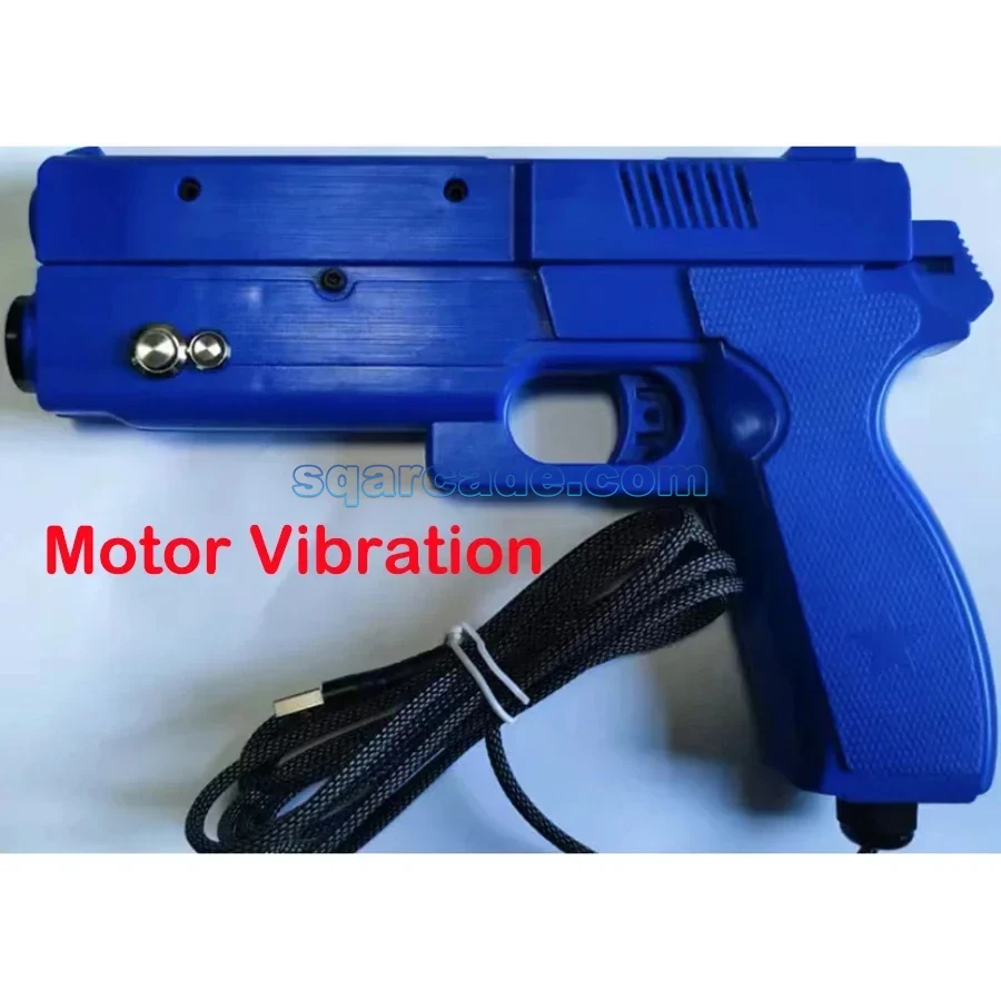 Tc3usb Arcade Game Light Gun With 4 Led Sensor Motor/electromagnet ...