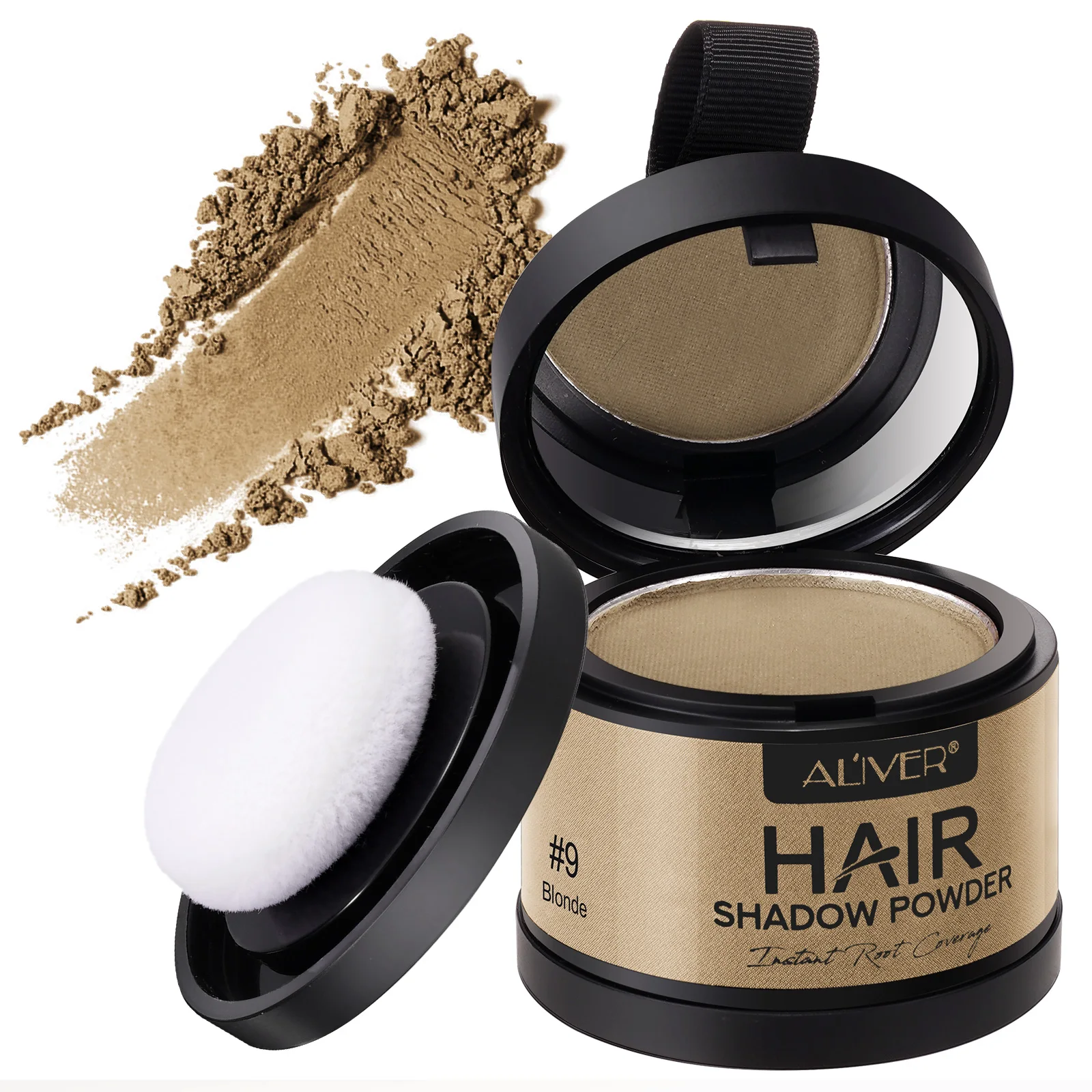 ALIVER Root Cover Powder Instantly Camouflages Roots Water Resistant ...