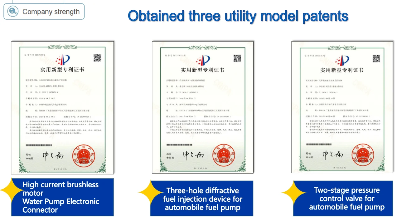 High Quality Fuel Pump Assembly for Porsche Boxster/987