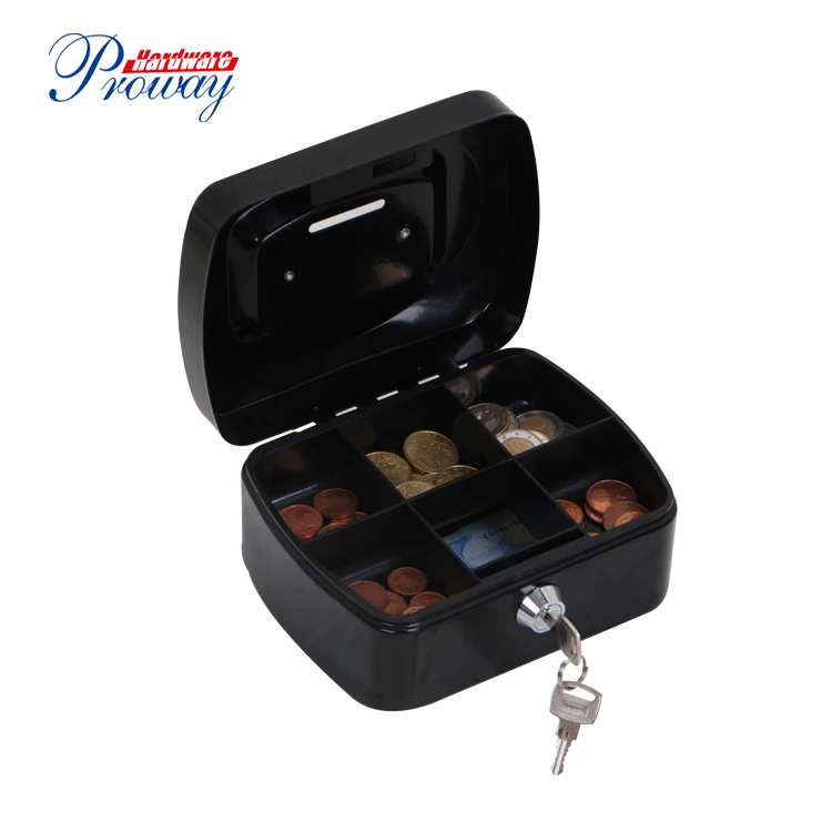 Mini Petty Cash Lock Box With Key China Cash Storage Boxes With Coins ...