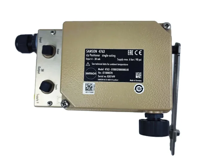机械阀门定位器samson 4763-11100111，以67cfr过滤器压力调节阀和azbil 200系列作为阀门零件 - Buy ...