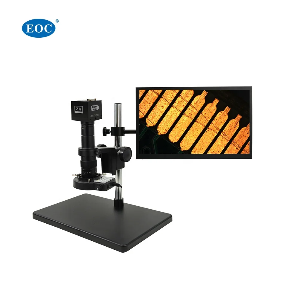 EOC E-HD2K Digital Electron Microscope Monocular Microscopes With 13.3 ...