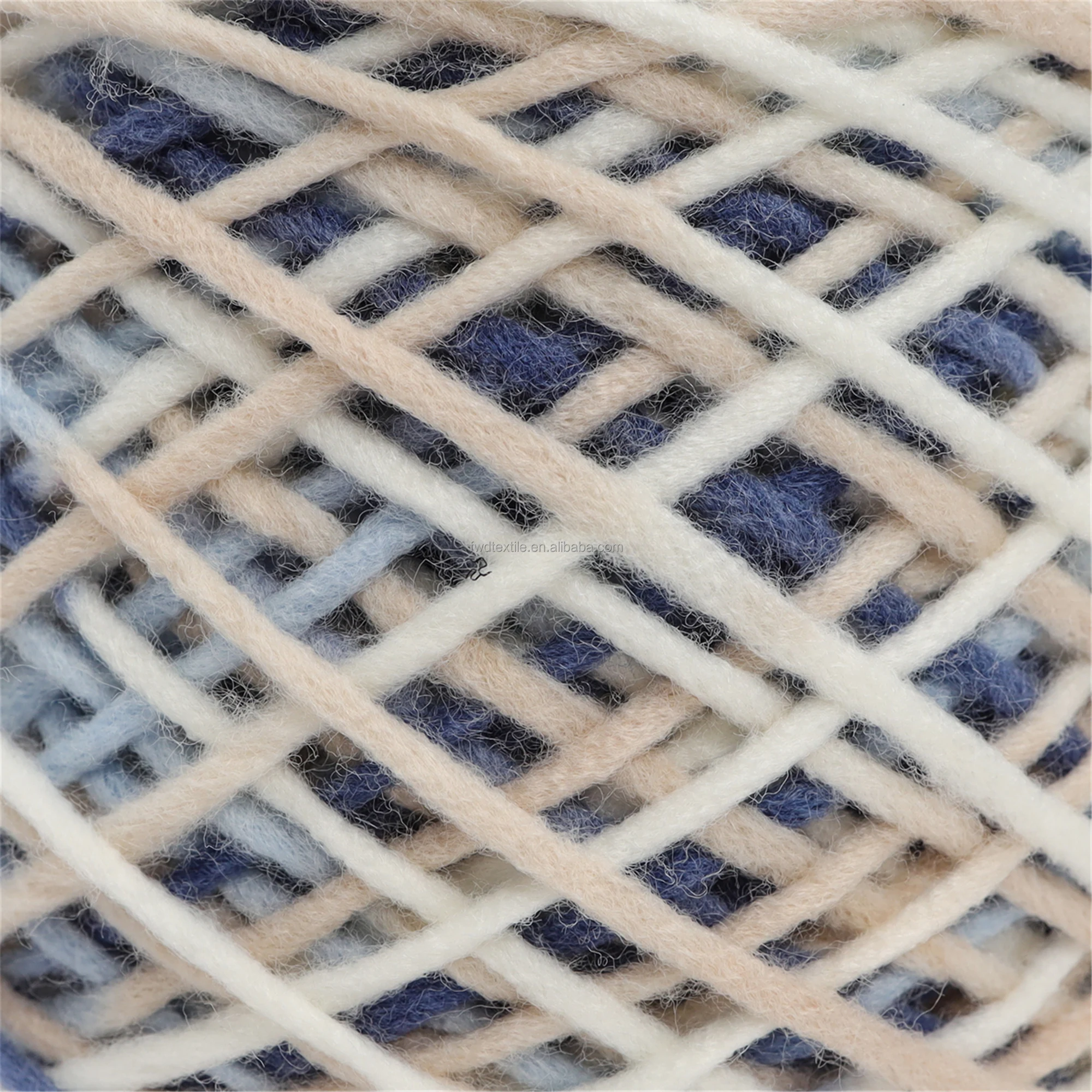 Multi-color Space Dyed Acrylic Roving Yarn - High Tenacity