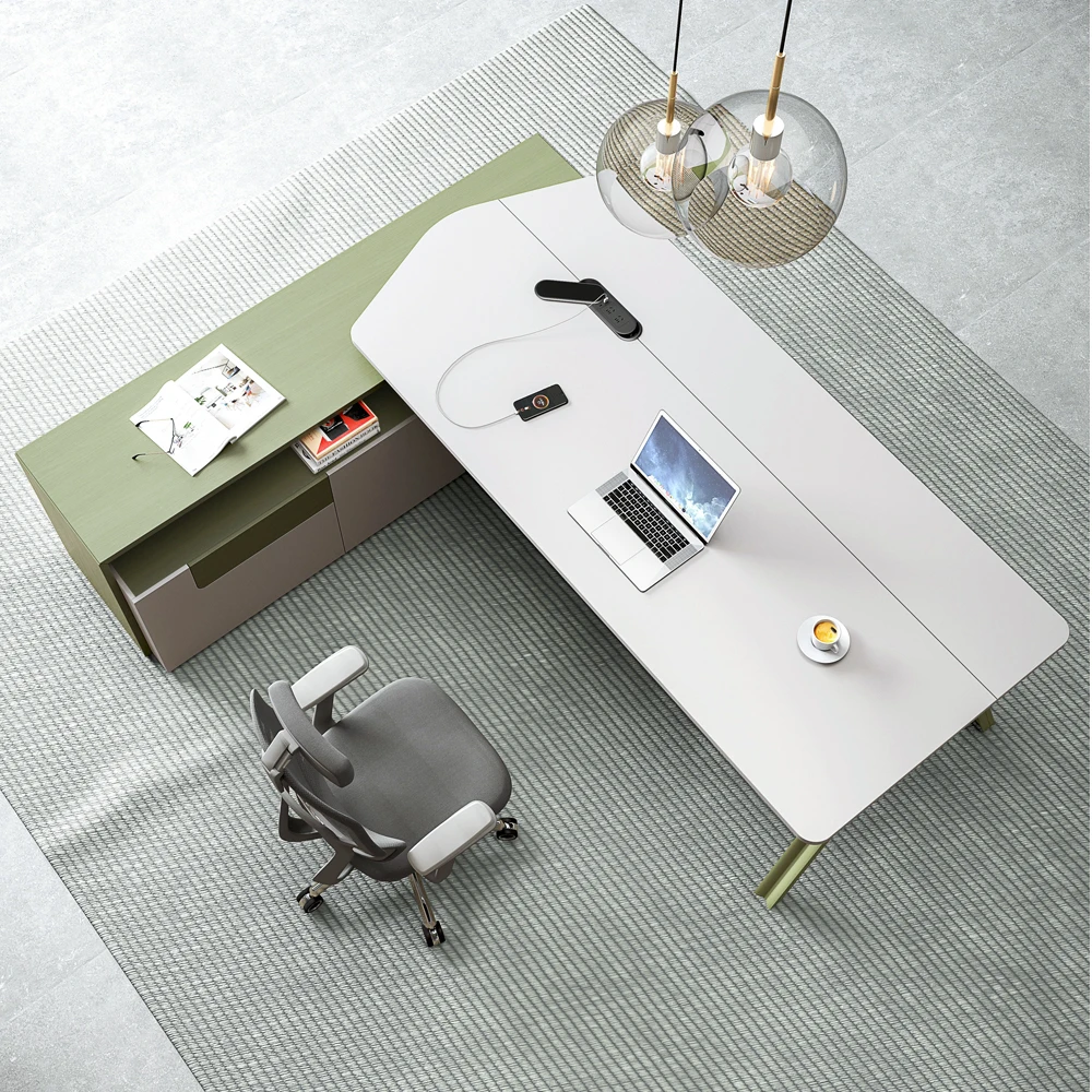 Eco-friendly Desk Modern Office Table Executive Desk Office Computer ...