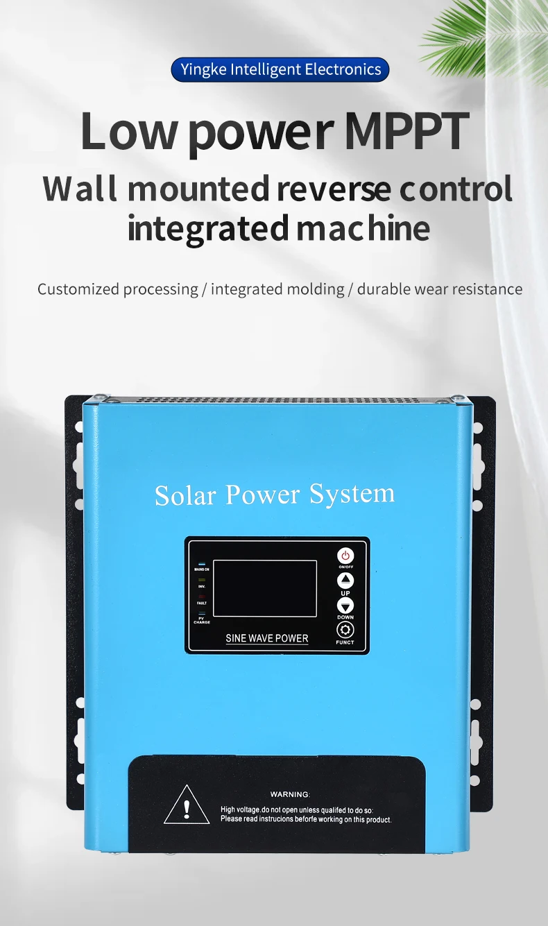 Yingke 3kva 3kw 24v Low Frequency Off Grid Solar Inverter Hybrid Solar ...