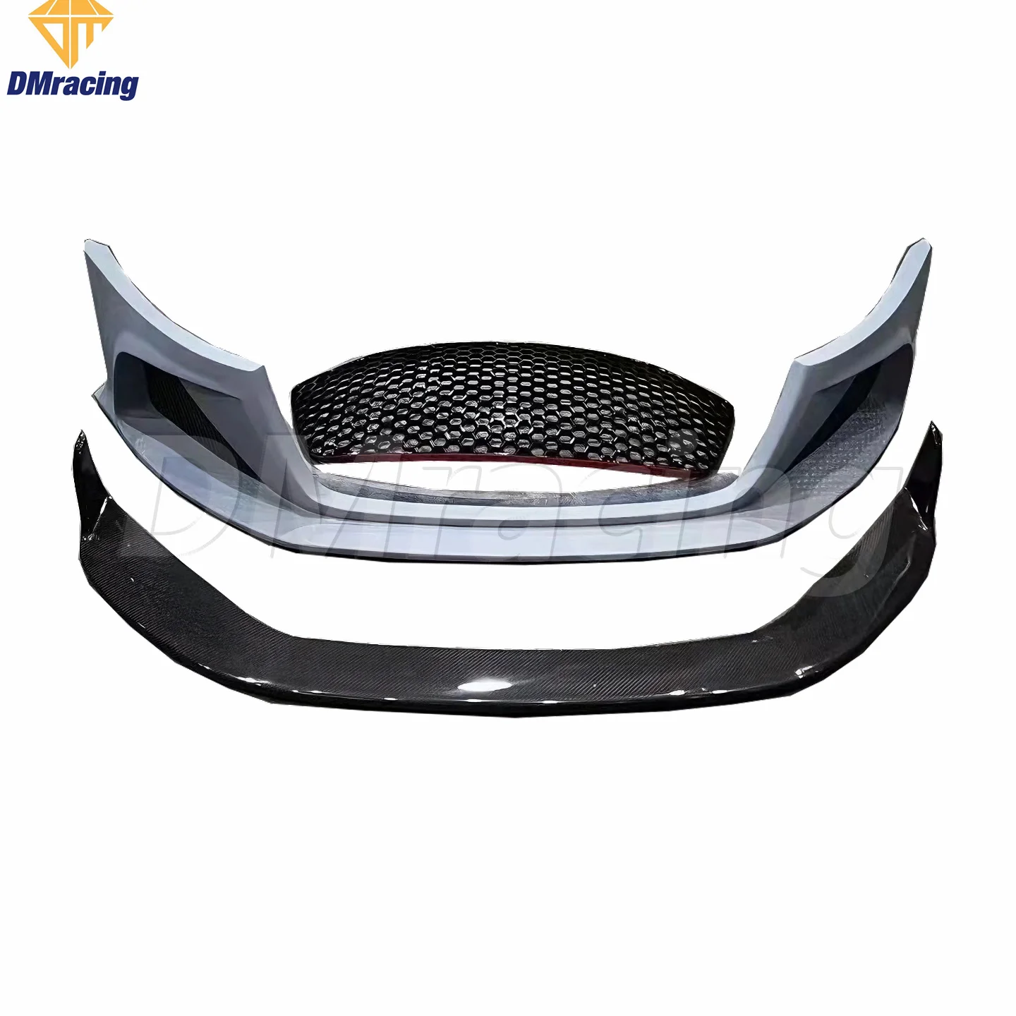 Dbs Style Half Carbon Fiber Front Bumper For Aston Martin Rapide 2008 ...