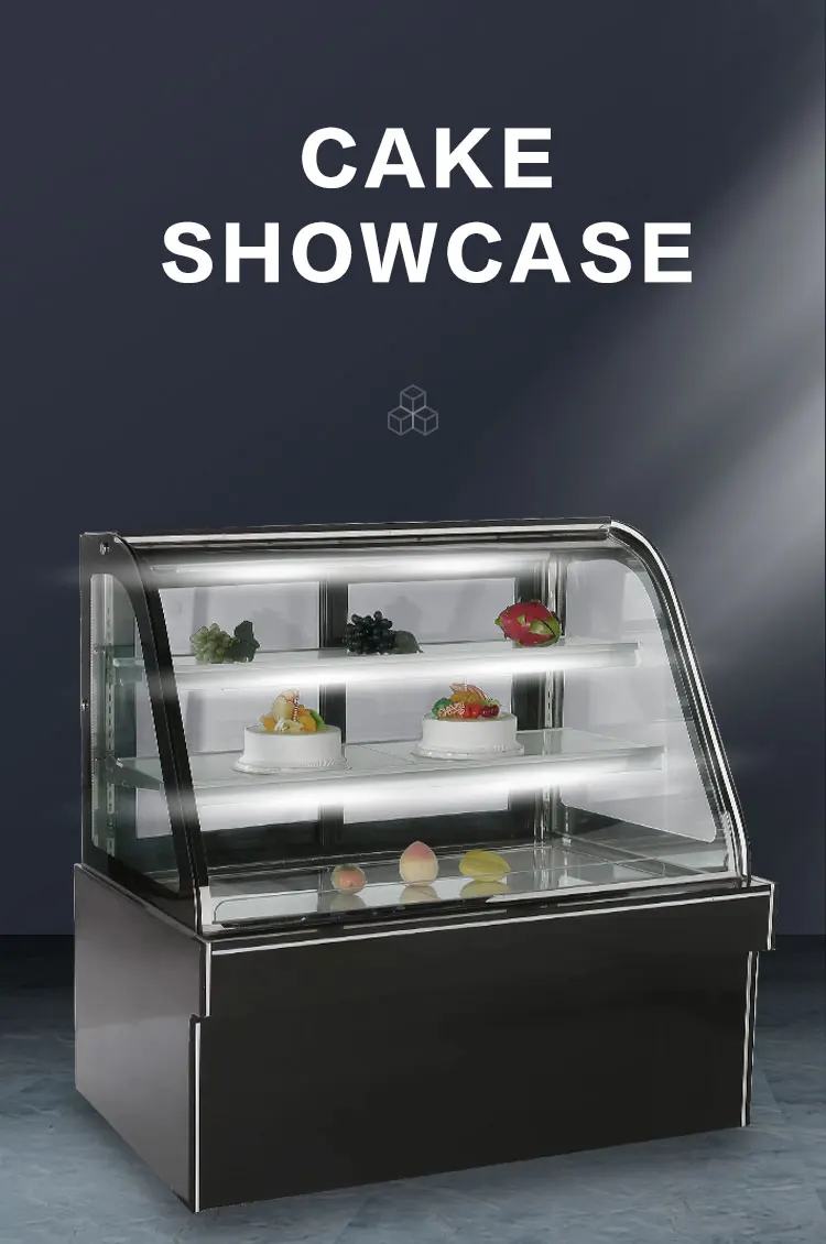 Commercial Refrigerated Cake Bakery Display Case Cabinet Bakery Counter ...