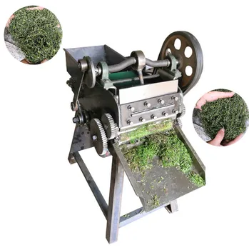 Dry Tea Leaf Vine Leaves Cutting Machine Commercial Herb Leaves ...