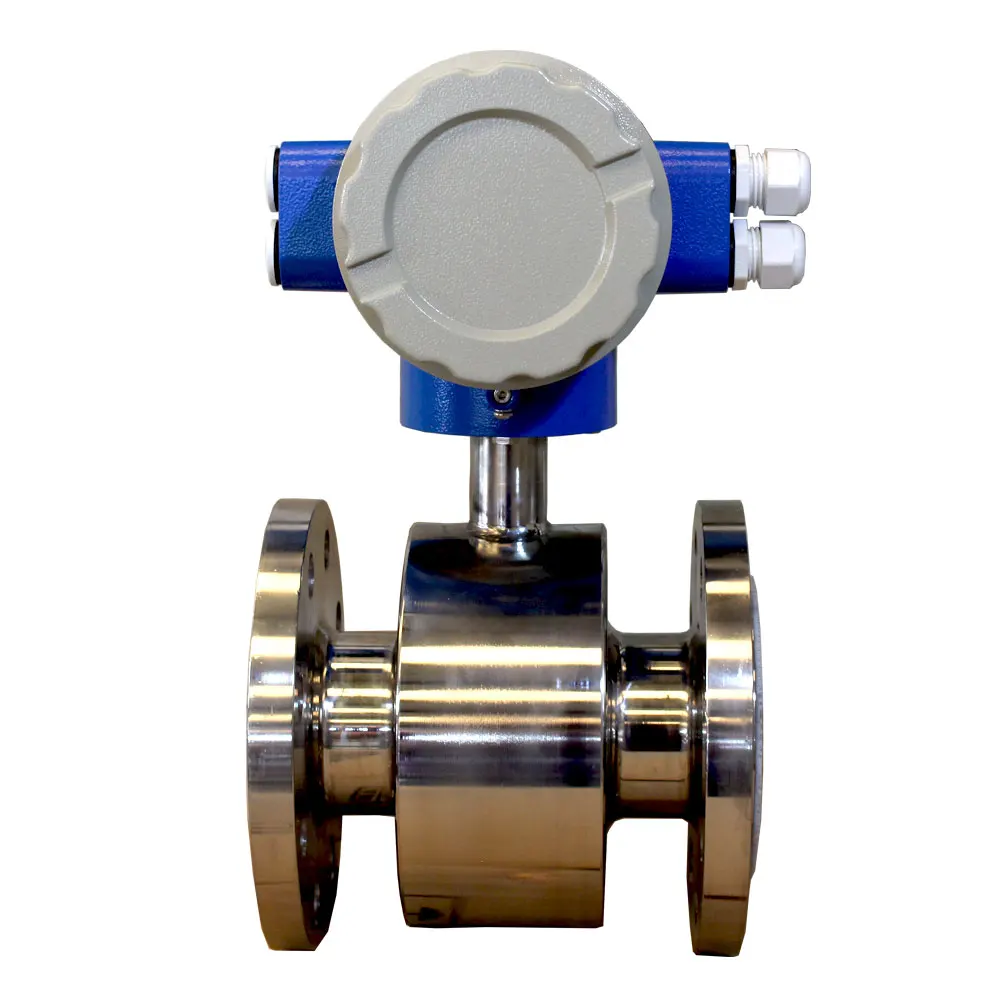 6 Inch 150mm Rs485 Flow Meter Electromagnetic Chilled 6 Inch Water Flow ...