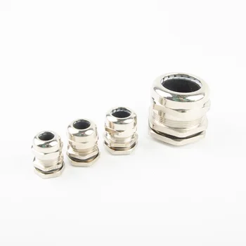 Waterproof Metal Cable Glands Copper Nickel Plated Cable Glands Fixed ...