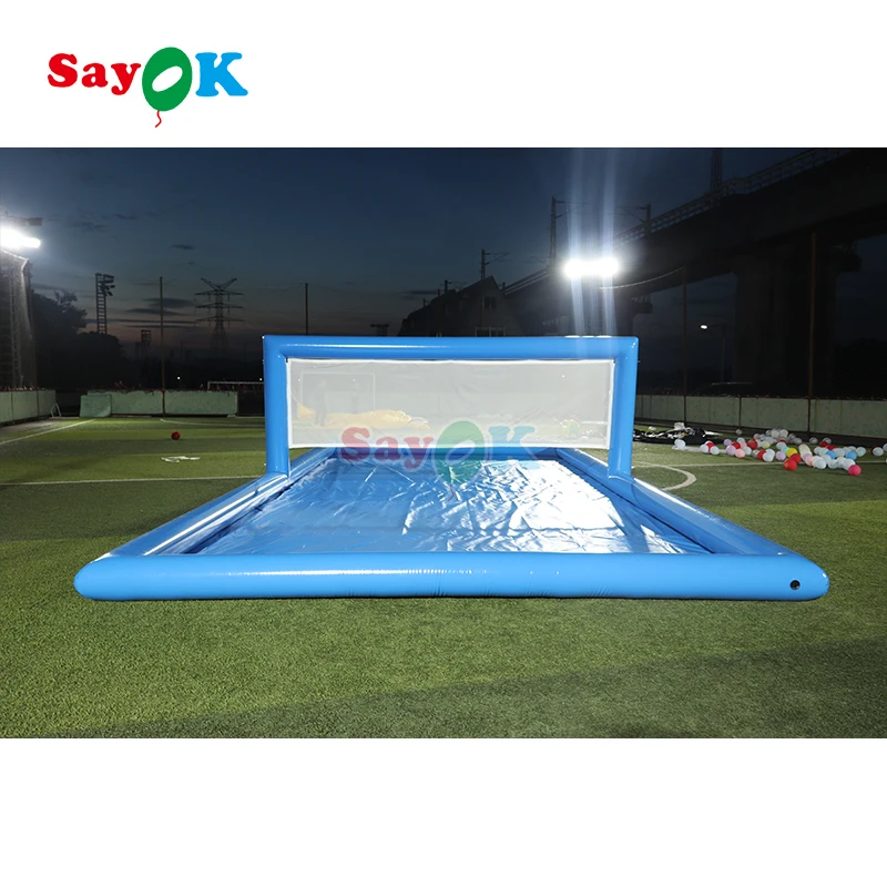 Large Beach Volleyball Field Water Polo Field Games Inflatable ...