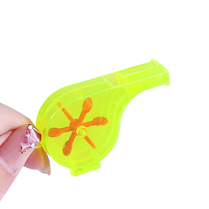 Transparent Colorful Plastic Windmill Whistle Noise Maker Toy ...
