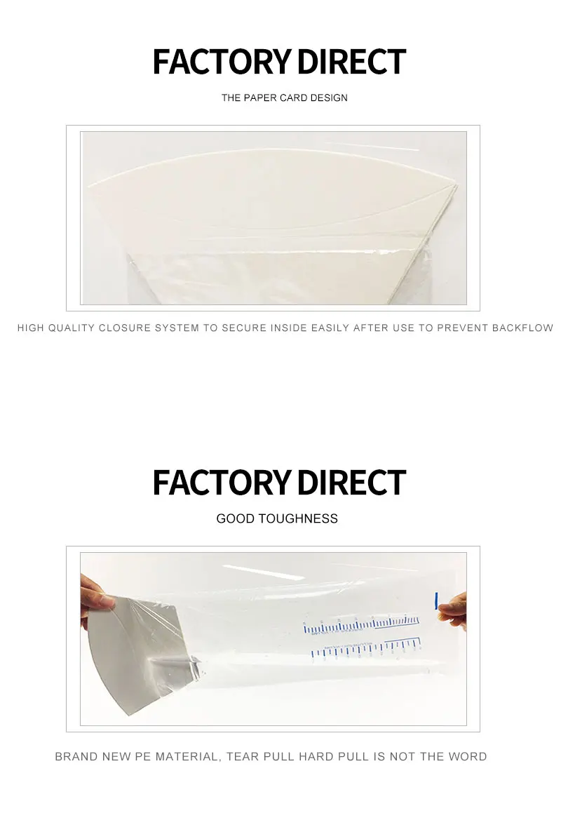 1000ml Plastic Disposable Emesis Vomit Bag - Customizable