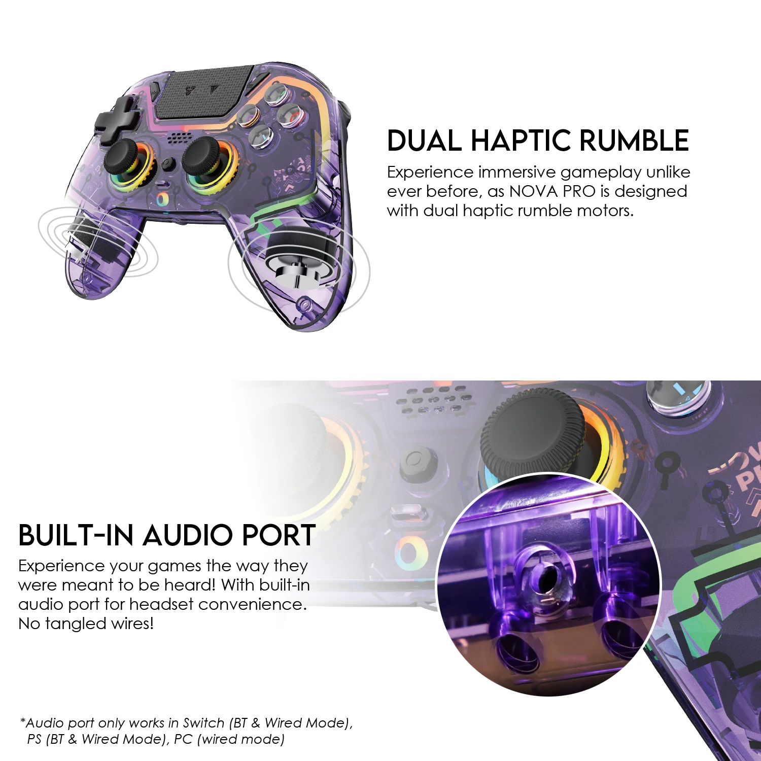 Fantech Wireless Game Controller - Double Shock Gaming