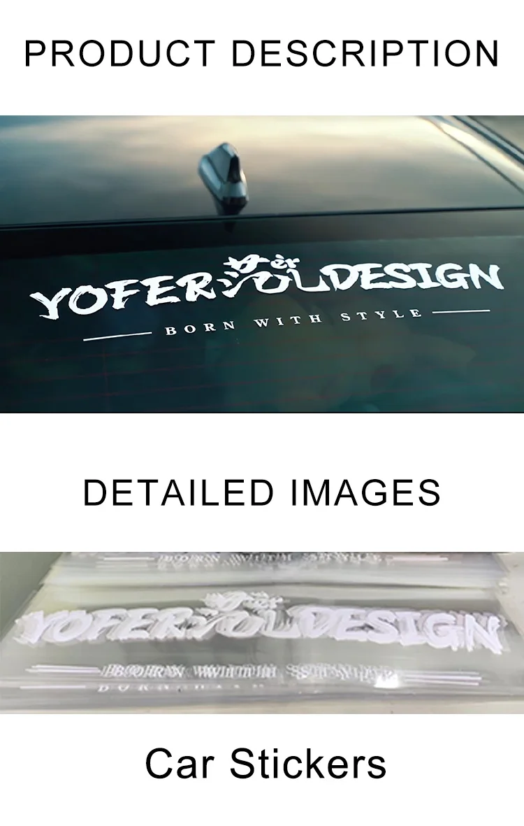 Yofer Car Stickers - Elegant Decals for Vehicle Decoration