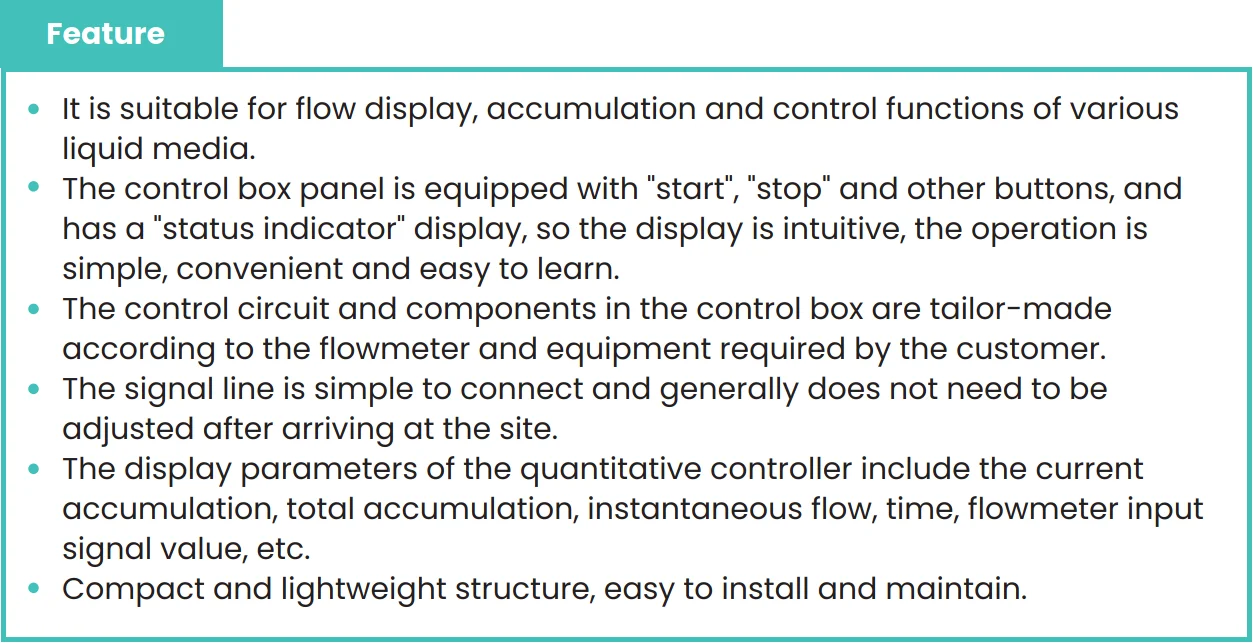 Water System Automation Flowmeter Quantitative Controller Transmitter ...