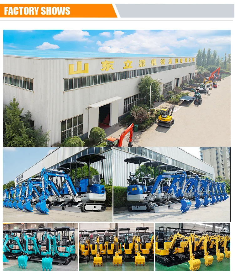 Farm Use Excavation Machine Earth Moving Machinery Agricultural Small ...