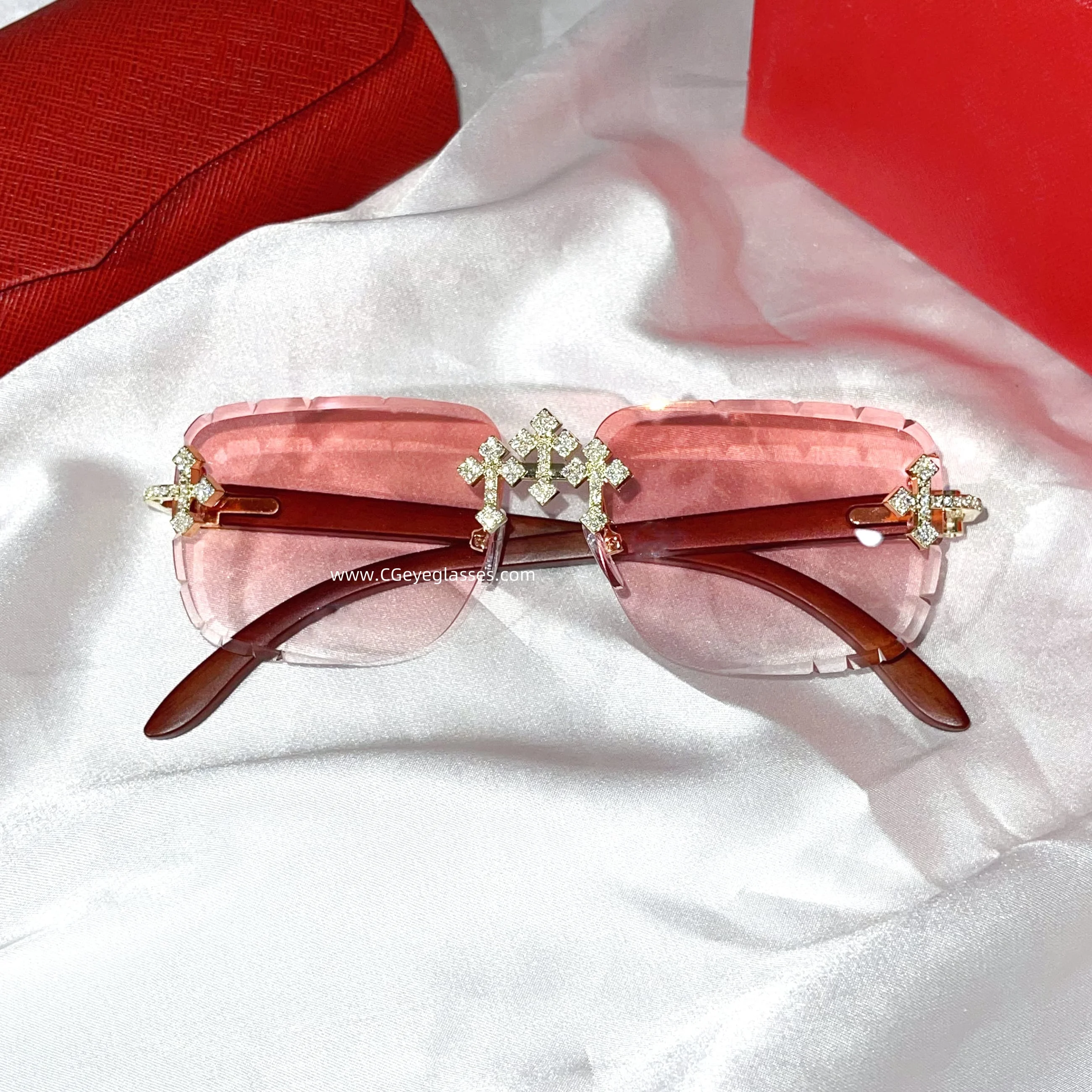 Luxury Diamond Rapper Glasses - Unisex Fashion Sunglasses