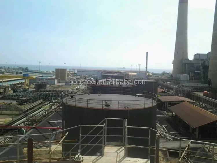 Large Scale Diesel Fuel Storage Tanks - Fixed Roof Tanks