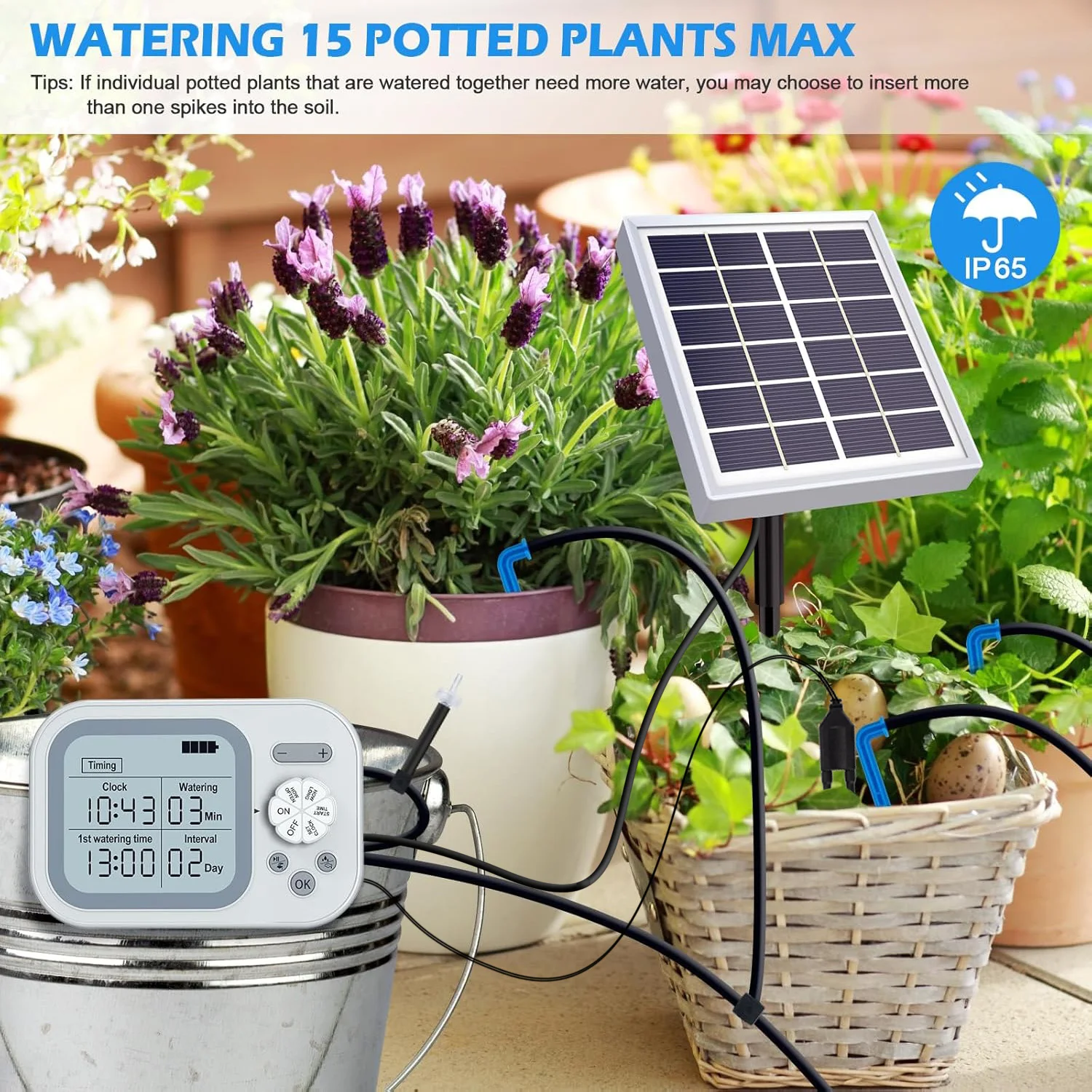 Smart Solar-Powered Automatic Irrigation System with Humidity Detection ...