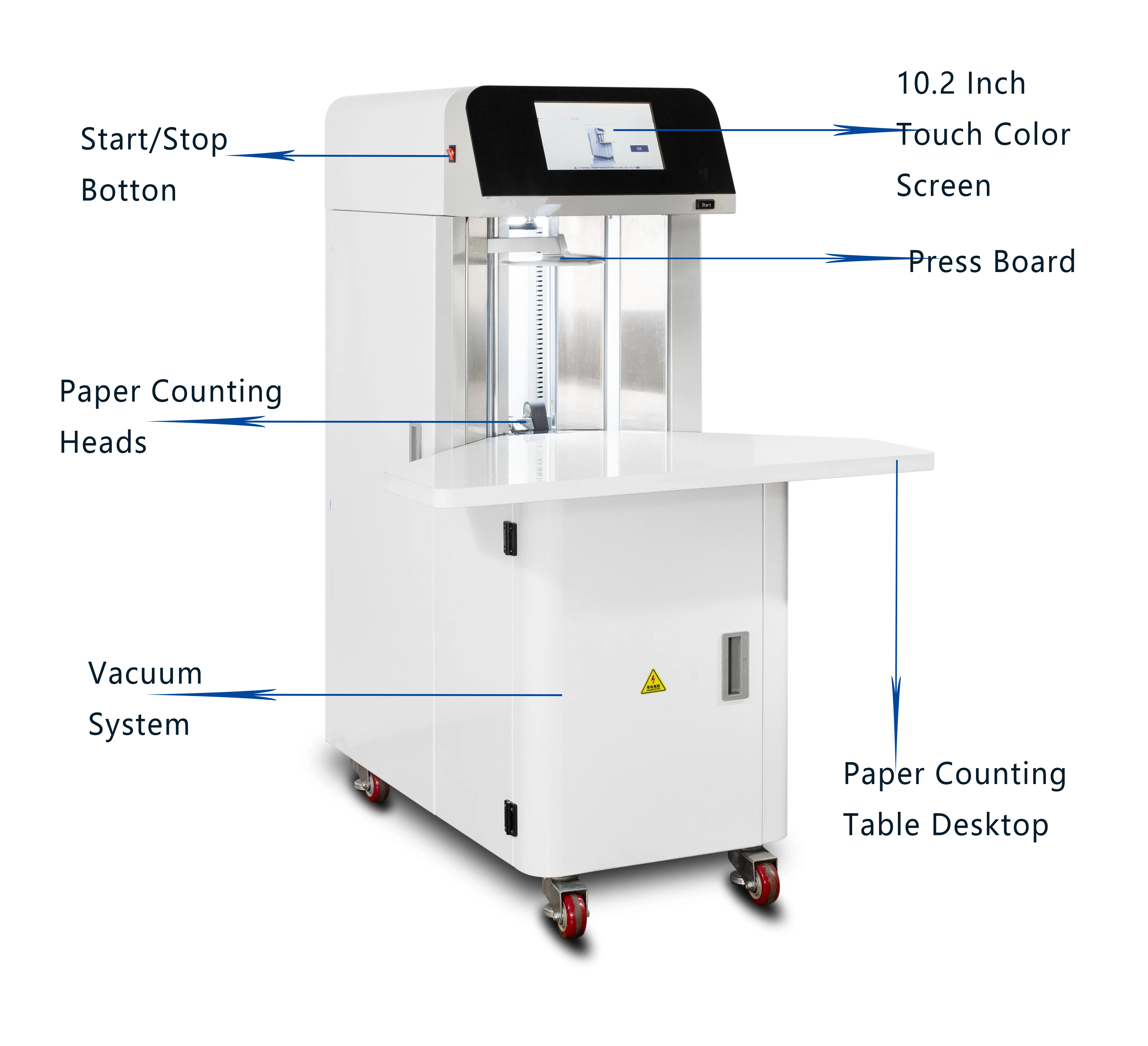 Automatic A4 Paper Sheet Counter Paper Numbering Marking Machine Price ...
