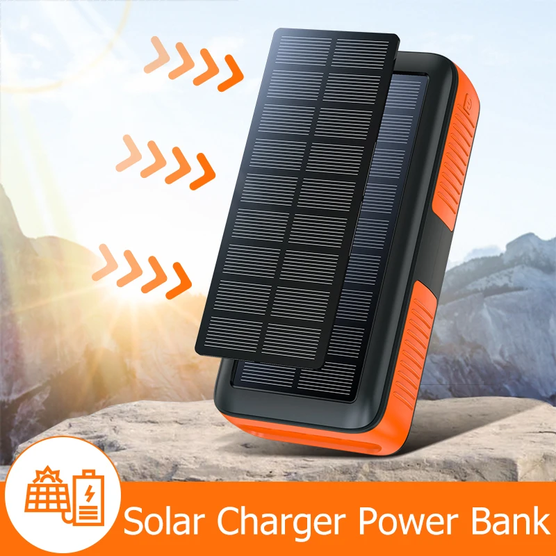63200mah Portable Solar Power Bank - Fast Charging & Durable