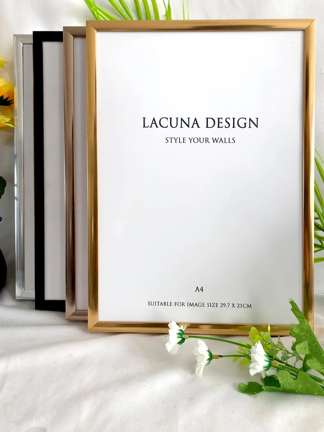 Hot Sale High Quality Rectangle Aluminium Picture Frame Metal Home ...