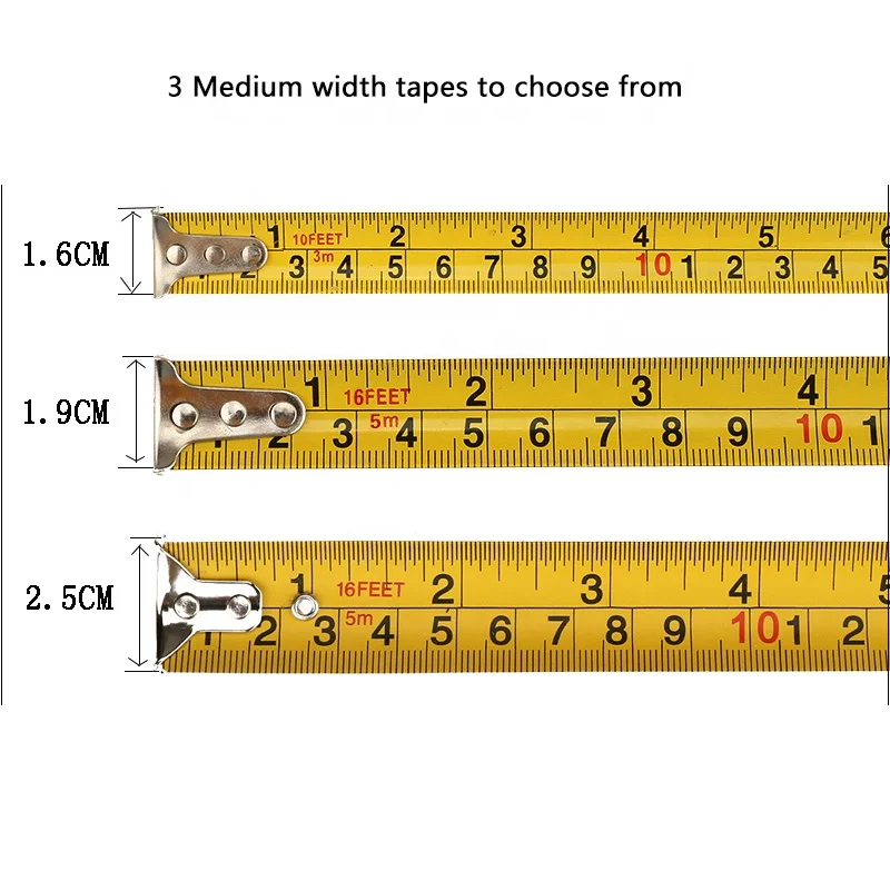 Self Block Cinta Metrica Stainless Steel Automatic Telescopic Tape ...