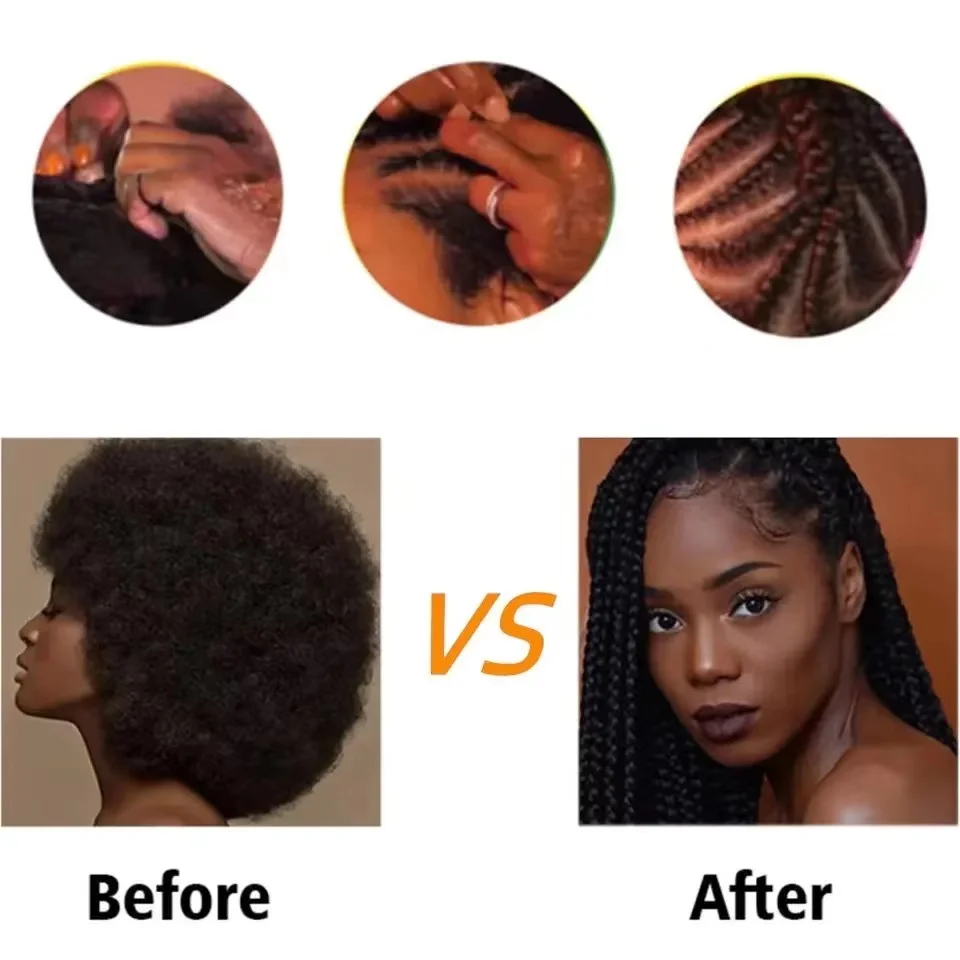 Custom Logo Edges Hair Styling Product - Braid Gel Loc