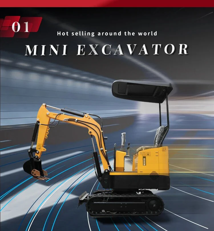 Yb12c 1ton Hitachi/japan/zoomlions/sunward Wheel Loader Mini Crawler ...