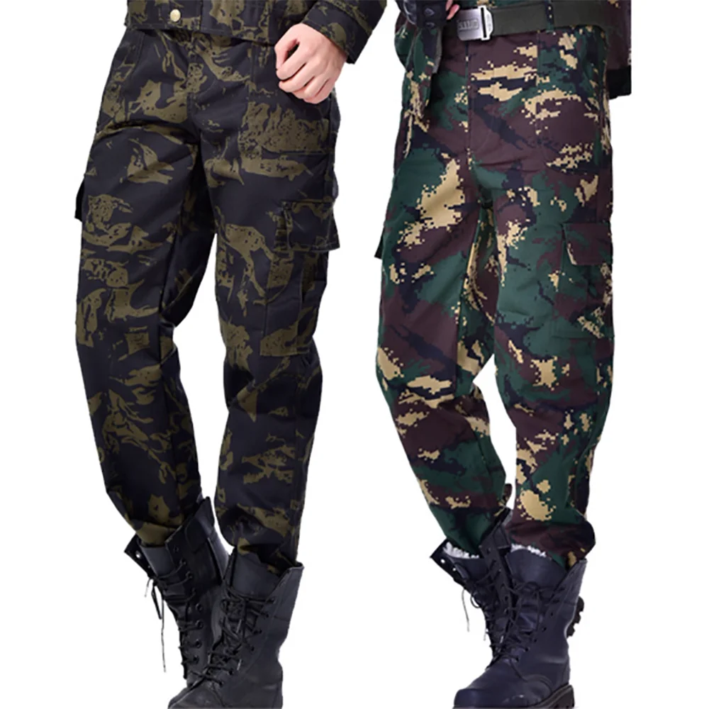 Men's Land Special Trousers Camouflage Training Uniform Overalls And ...