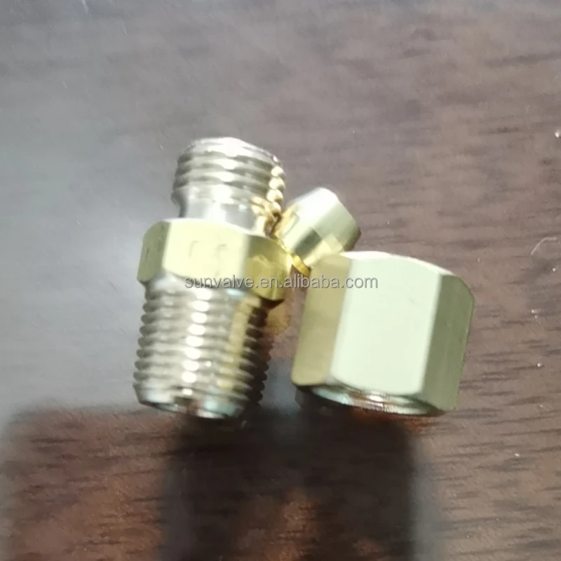 Brass Compression Male Connector 1/4'' NPT Male to 3/8'' OD Compression ...