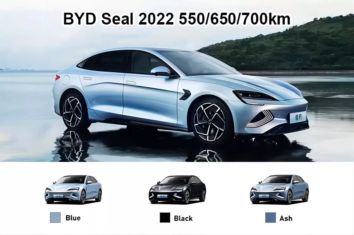 Byd Seal 650km 4wd Version Long Endurance Electric Car Electrocars Car New Energy Vehicles High ...