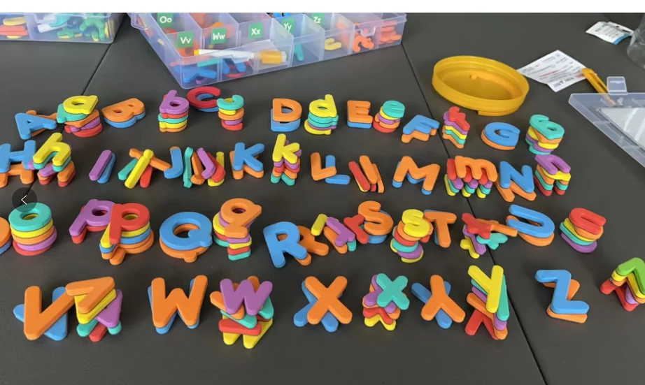 Classroom Magnetic Alphabet Letters Kit 26/10 Pcs Magnet Letters Or ...