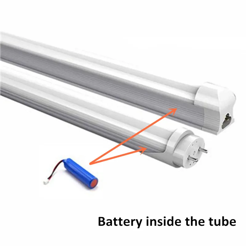 2ft 3ft 4ft Rechargeable T8 Tube Light 36w 22w 18w Battery Backup Emergency Led Tube - Buy ...
