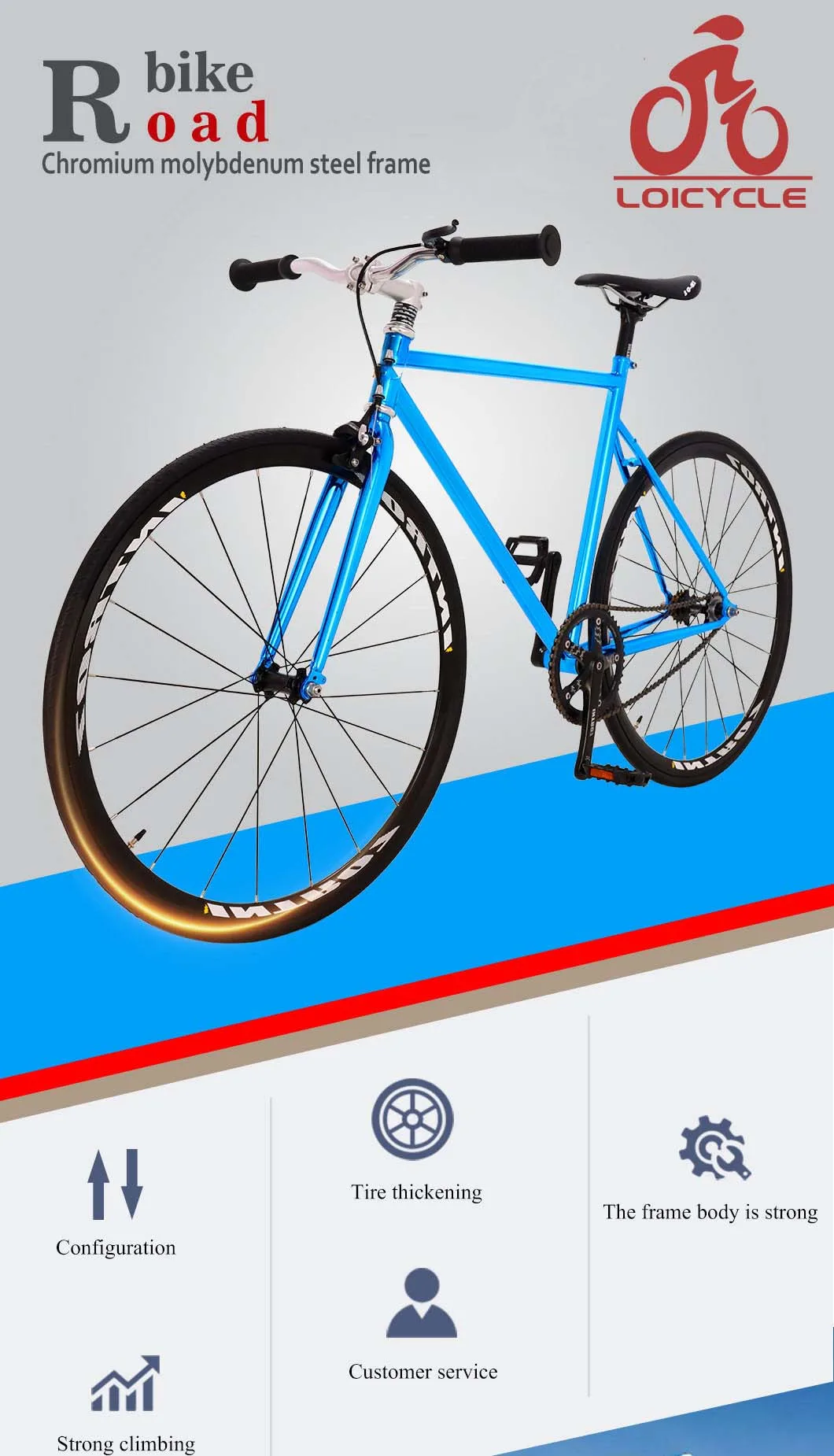 700c Fixie Fixed Gear Road Cyclocross Bike - Buy 700c Fixie Fixed Gear ...