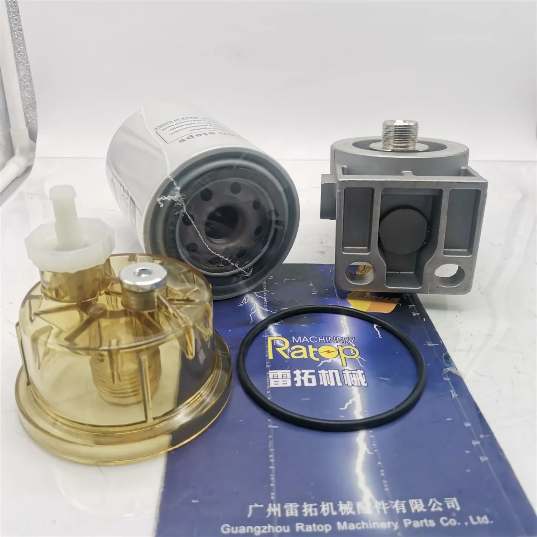 6271-71-6200 6271716200 Fuel Filter Water Separator Assembly For Pc70-8 ...