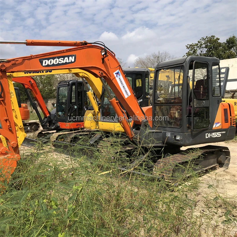 Used Doosan Mini Excavator Dx55 Doosan Dh55 Excavator Doosan Excavators For Sale - Buy Used ...