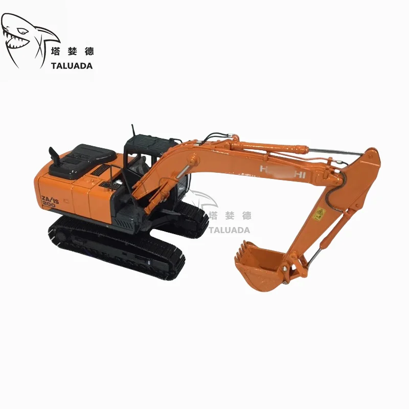 Taluada Hitachi Zaxis Zx200-5b Alloy 1:50 Scale Excavator Model Toy ...