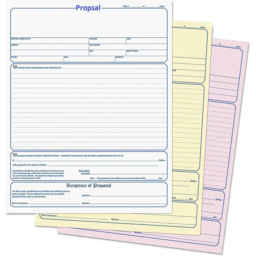 Alibaba.com: A Grade Carbonless Invoice Paper with Custom Printing, 2 ...