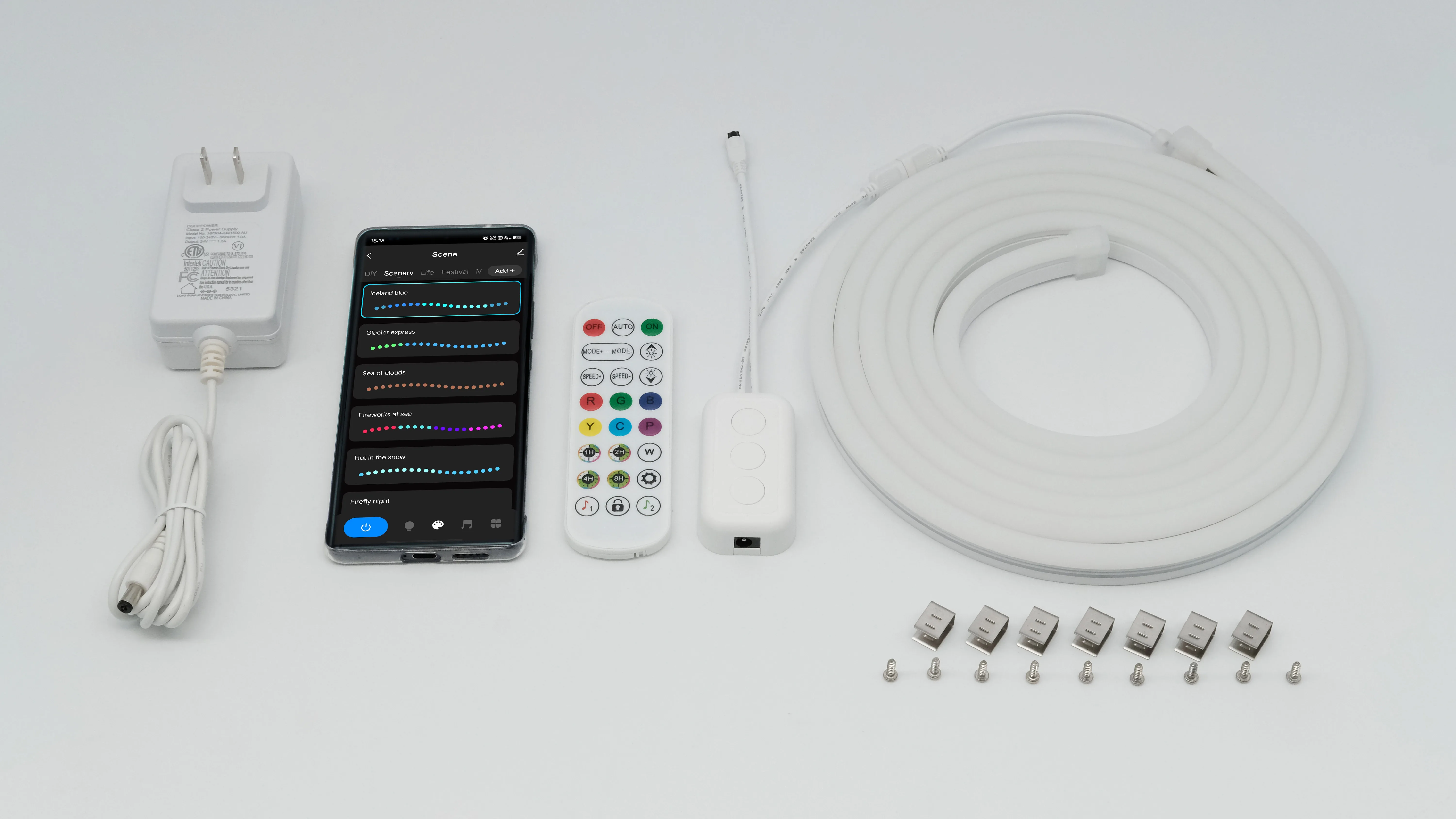 Ku0816 Silicone Neon Led Strip Light New Style 6x12mm Mini Silicone ...