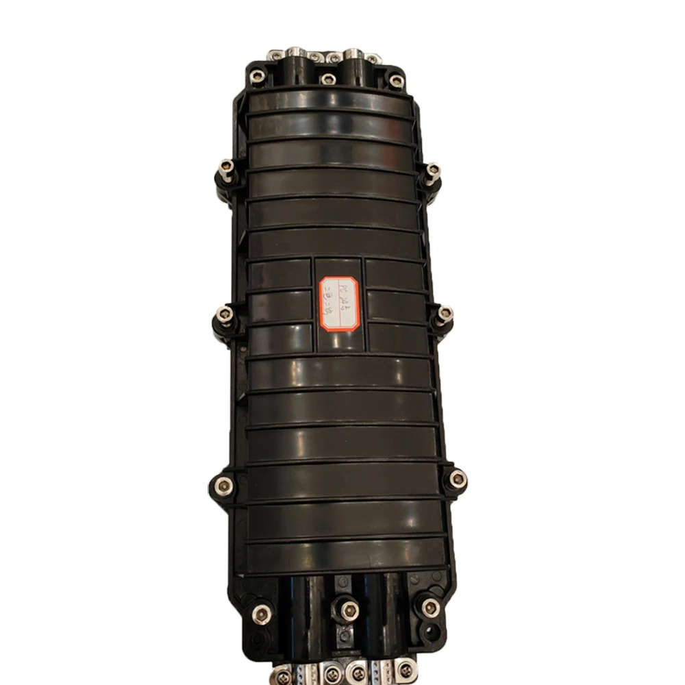 Horizontal Joint Box Fiber Optic Splice Closure Of 4 Port Mechanical ...