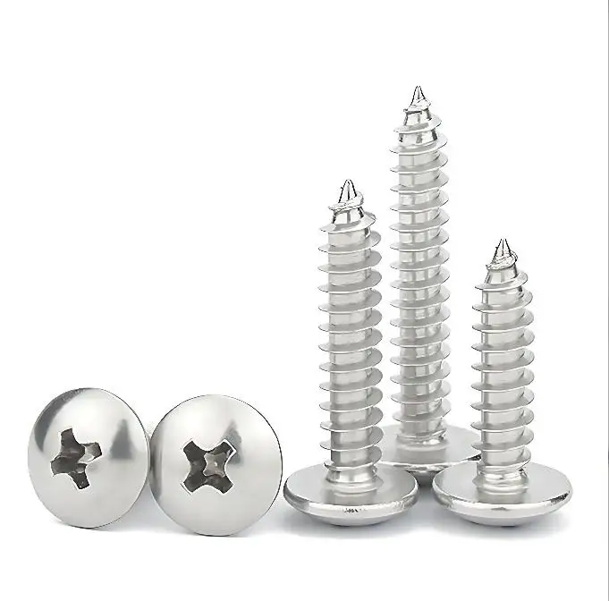 Mushroom Wood Screw M3m4m6 Mushroom Head Self Tapping Screws Stainless ...