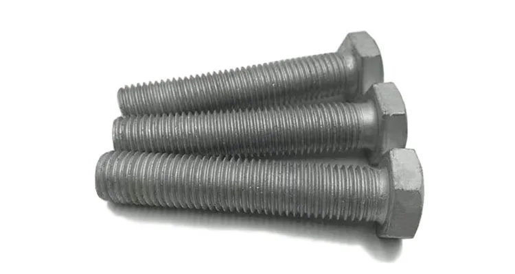 Din 933 Hdg Full Threaded Hex Bolt Din931 Galvanized Half Thread Bolt ...